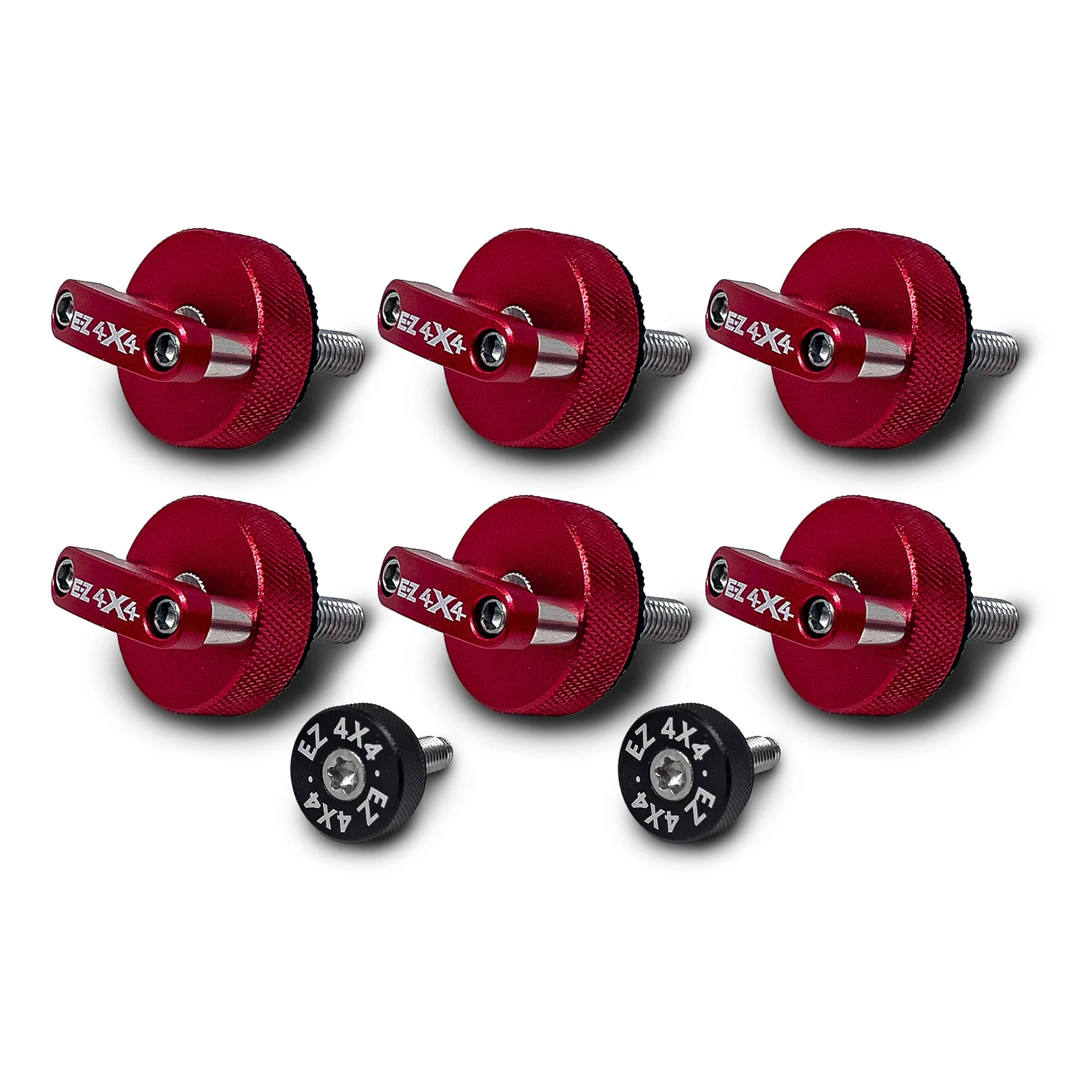 EZ 4X4 Quick Release Hard Top Screw Kit (Black or Red) – RPM Bronco