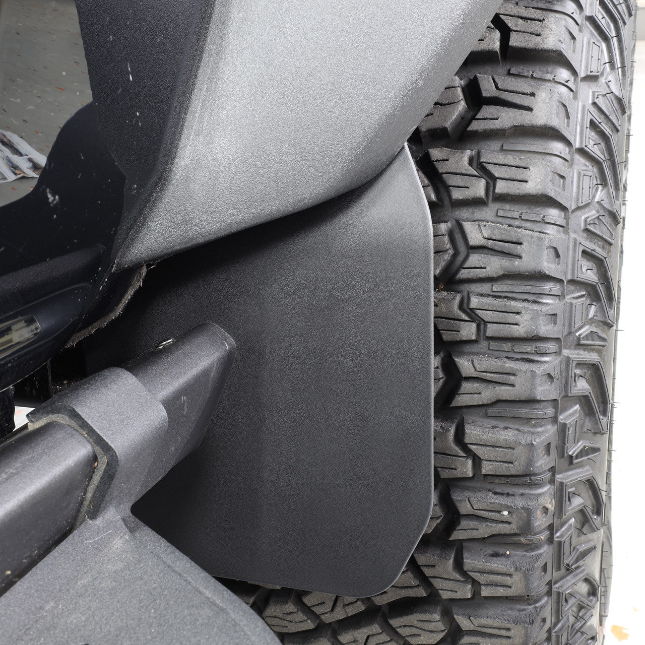 2021+ Ford Bronco Rock Rail End Mud Flaps Front & Rear (4-Piece) - Fit ...