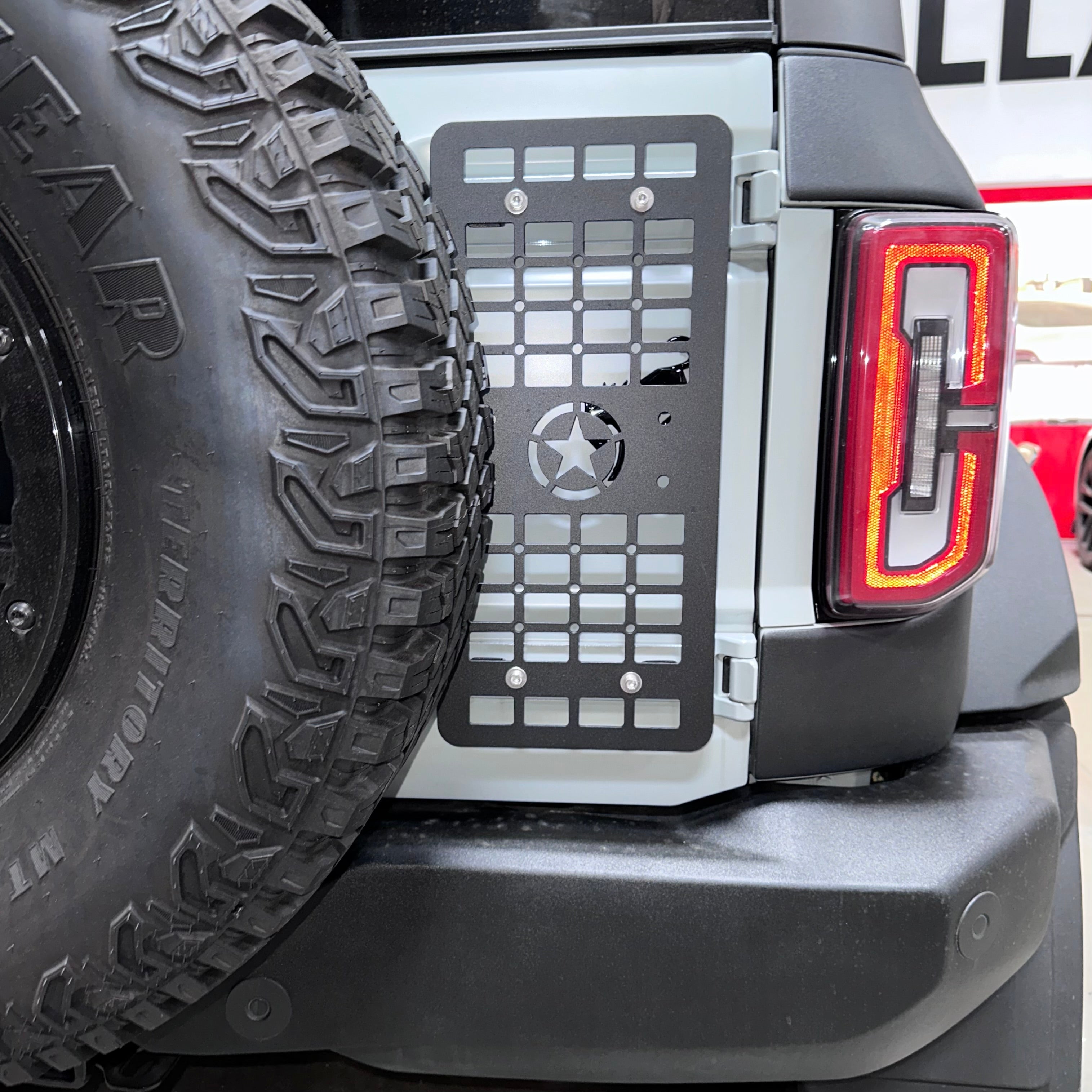 2021+ Ford Bronco Exterior Tailgate Molle Panel - Fits 2 & 4 Door – RPM ...