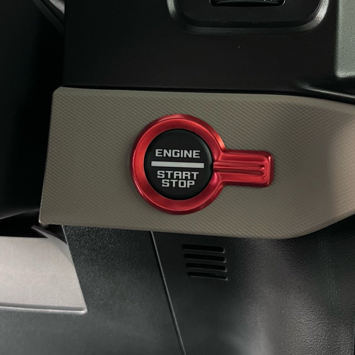 2021+ Ford Bronco Start & Stop Cover (Red & Silver) - Fits 2 & 4 Door ...